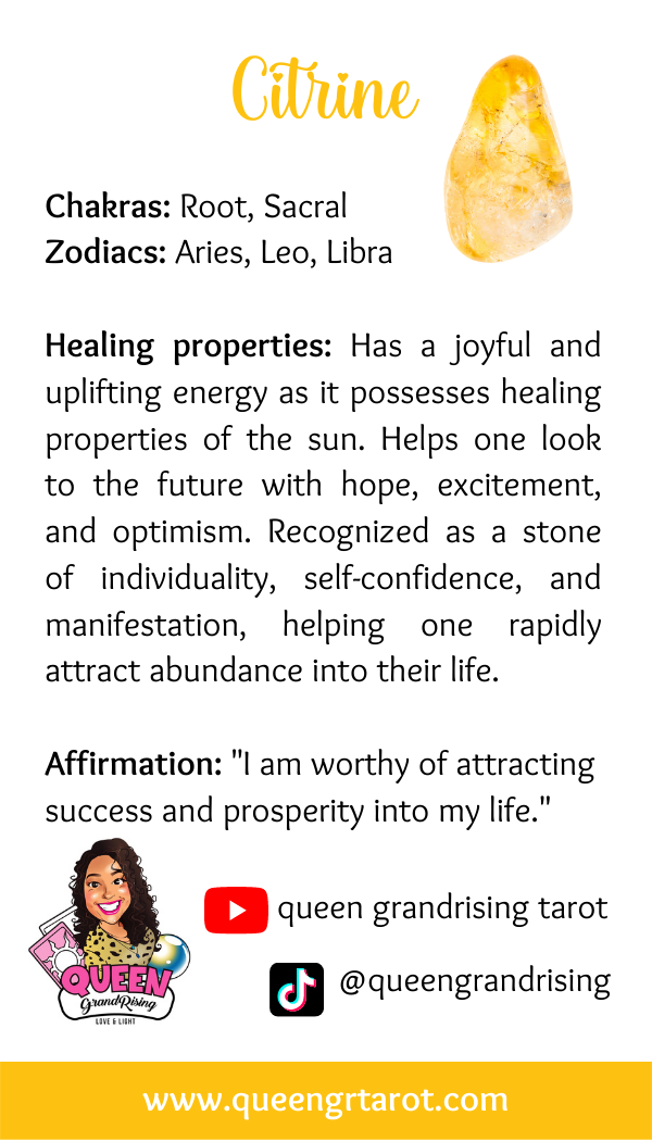 Solar Plexus Chakra Collection infused with Citrine & Reiki blessed by ...