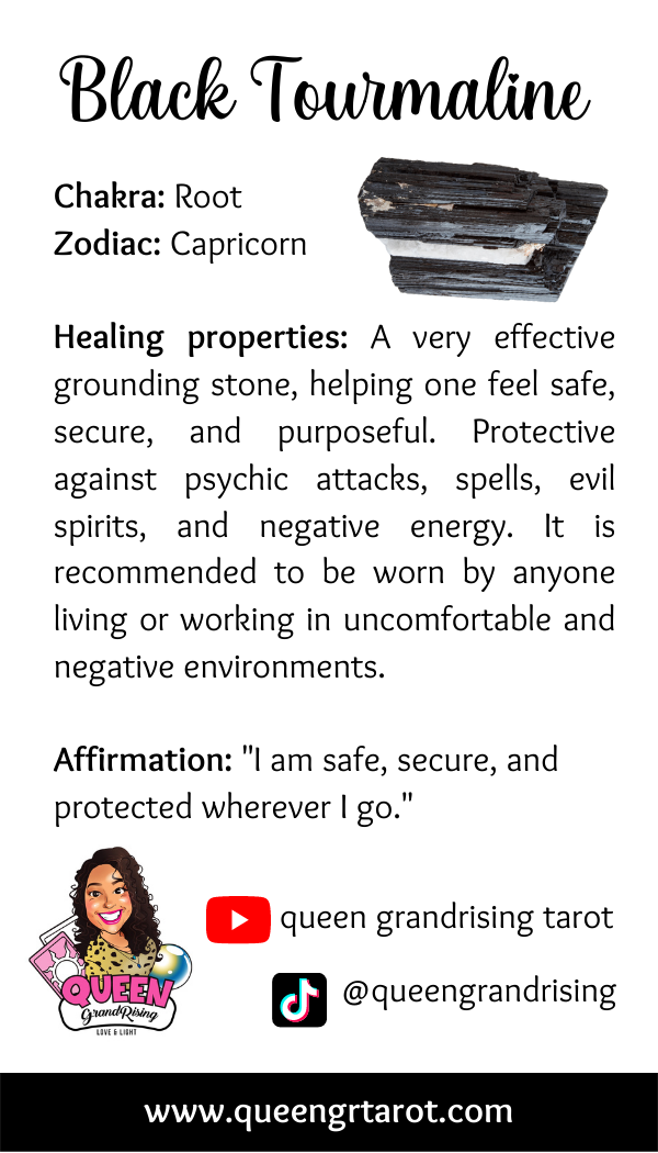 EVIL Be Gone Body Oil infused with Black Tourmaline + Clear Quartz + E ...